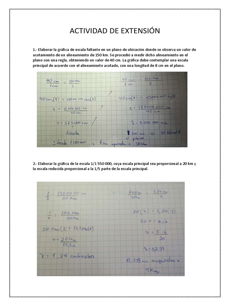 Actividad de Extensión | PDF