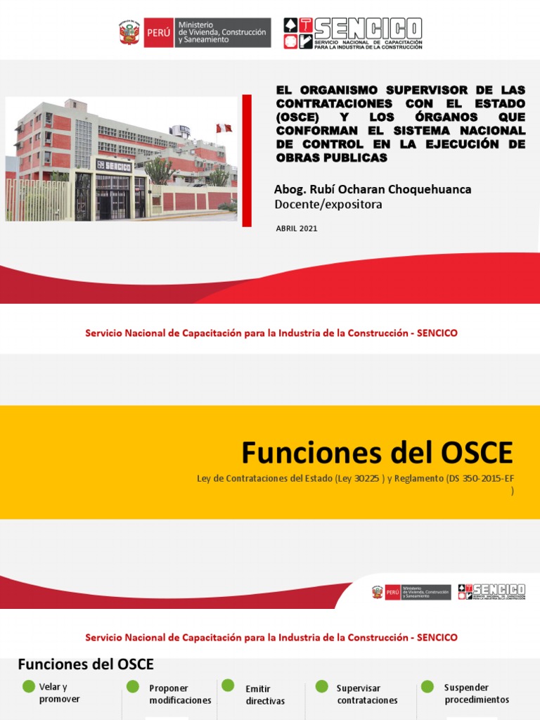 Osce-Ley 30225 | PDF | Calidad (comercial) | Business
