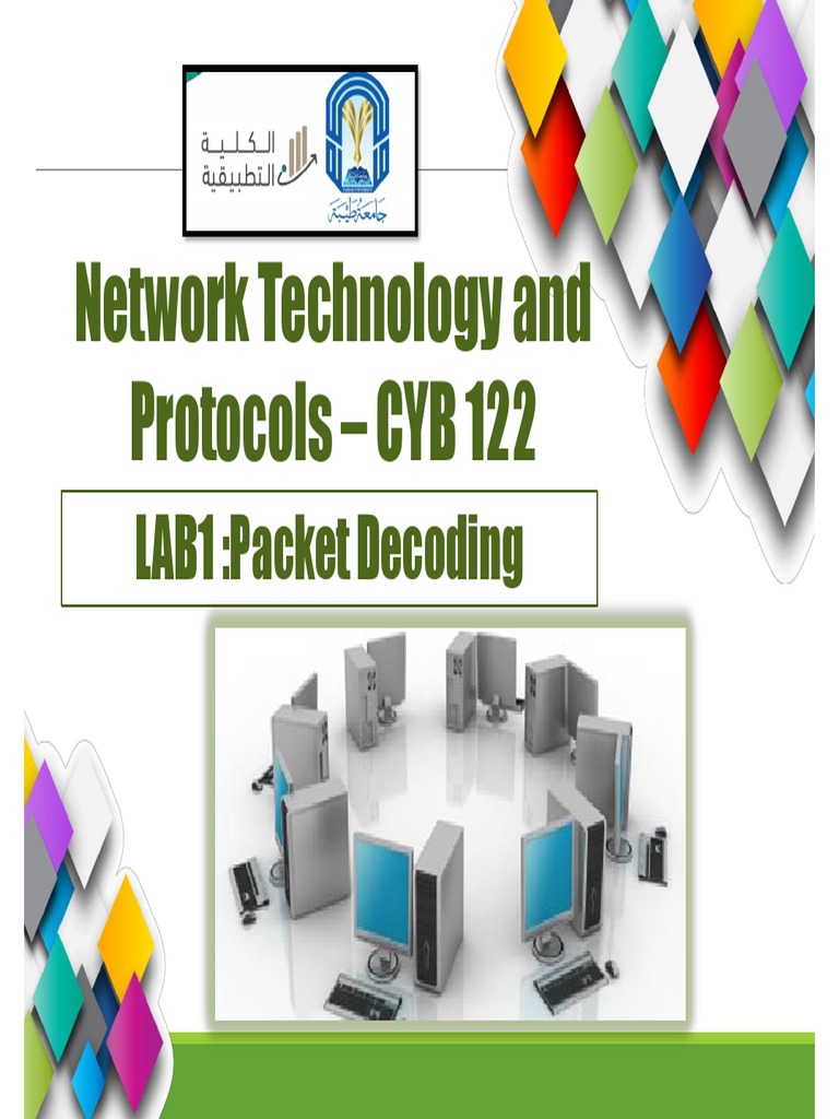 Network Technology and Protocols - CYB 122: LAB1:Packet Decoding | PDF ...