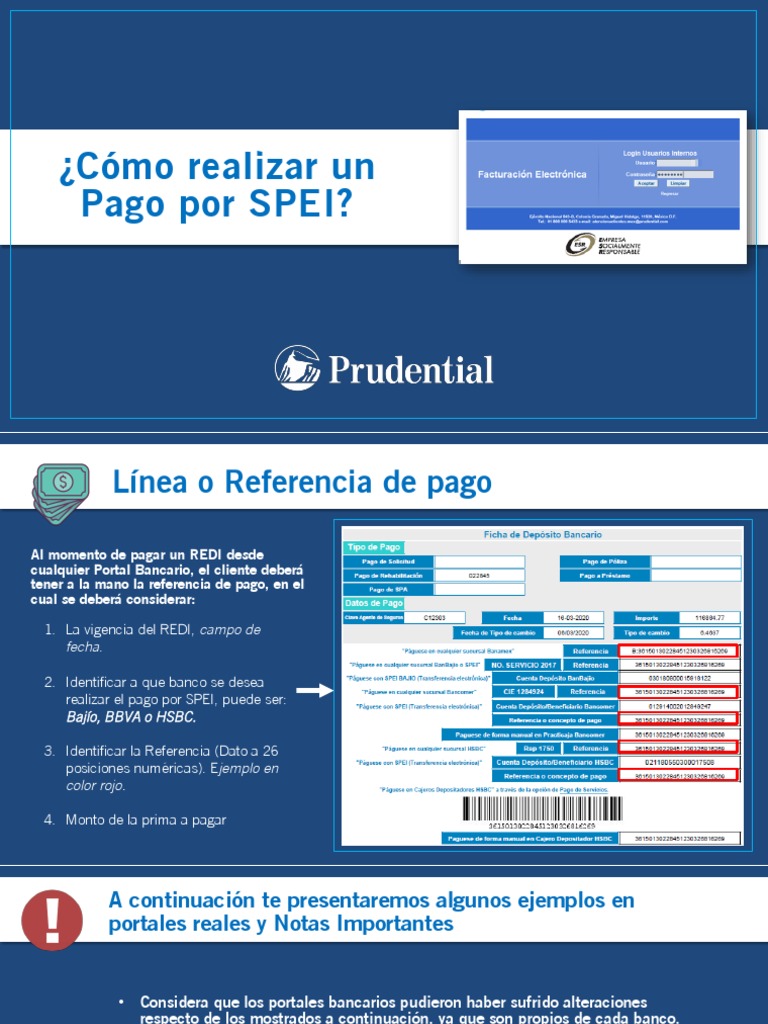 Como - Realizar - Pago - SPEI Nuevo | PDF