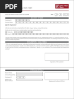 CURRENT ACCOUNT CONVERSION FORM v4 | PDF | Business | Finance & Money ...