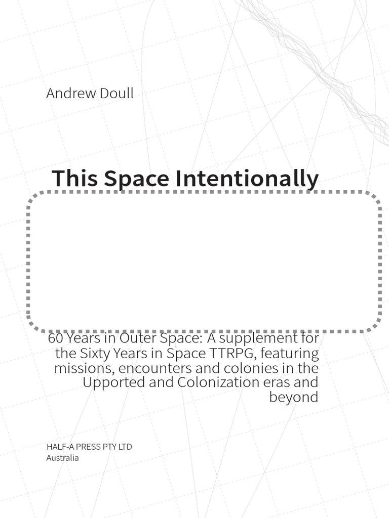 This Space Intentionally: Andrew Doull | PDF | Astronomy | Spaceflight