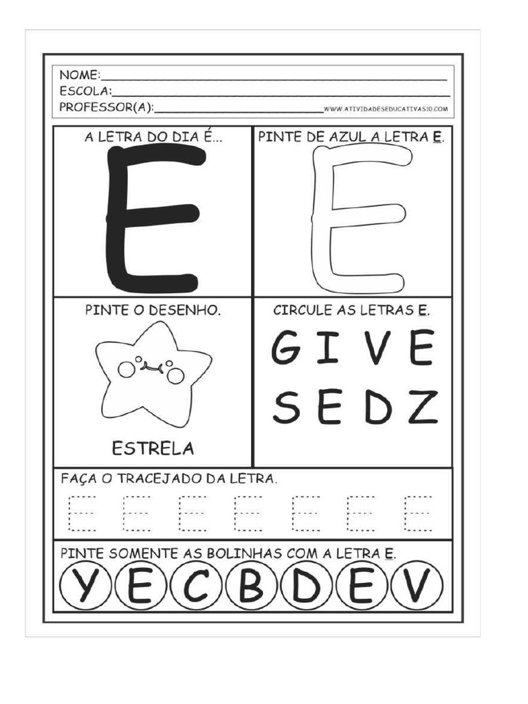 LETRA E ELEFANTE | PDF