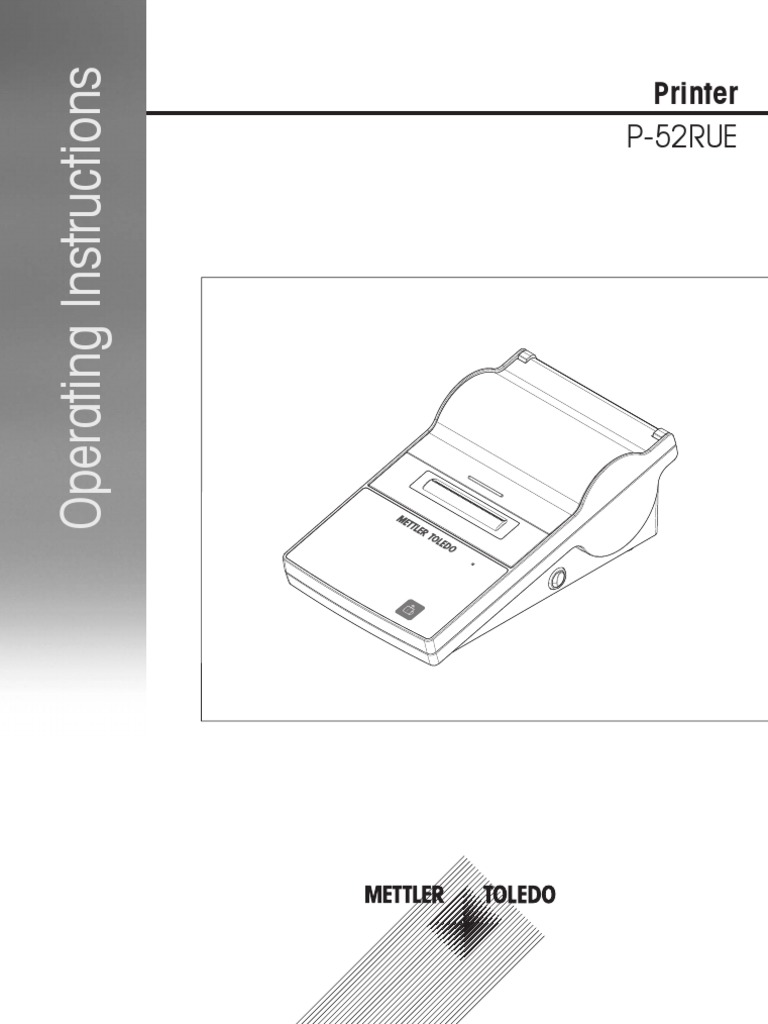 P-52RUE: Printer | PDF | Printer (Computing) | Computing