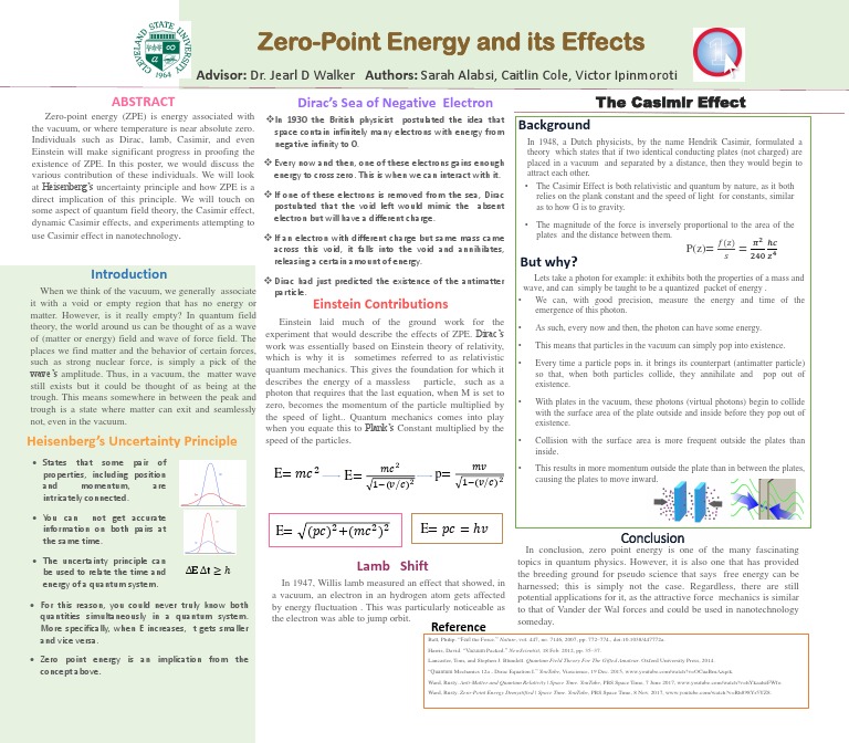 Understanding Zero-Point Energy Effects | PDF | Photon | Matter
