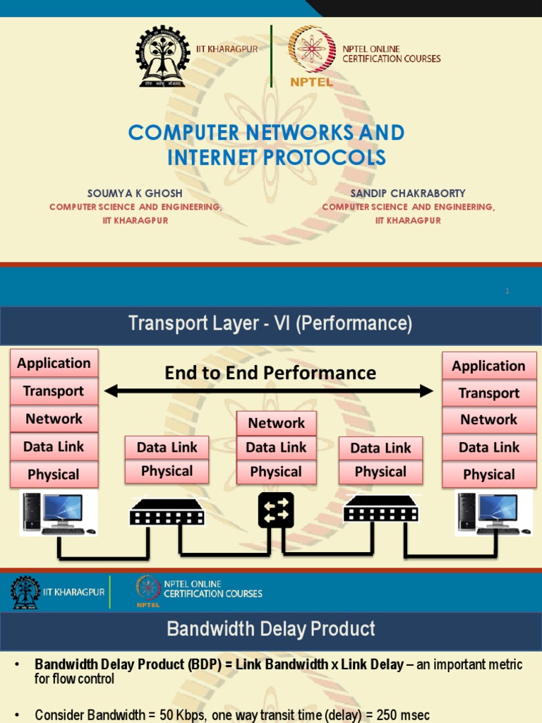 Computer Networks and Internet Protocol (NPTEL) - Week 4 | Download Free PDF | Transmission ...