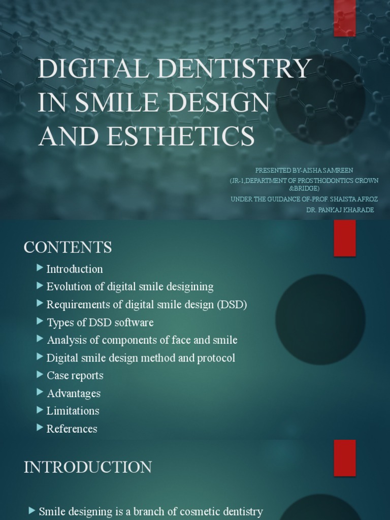 Digital Dentistry in Smile Design and Esthetics | PDF | Dentistry ...