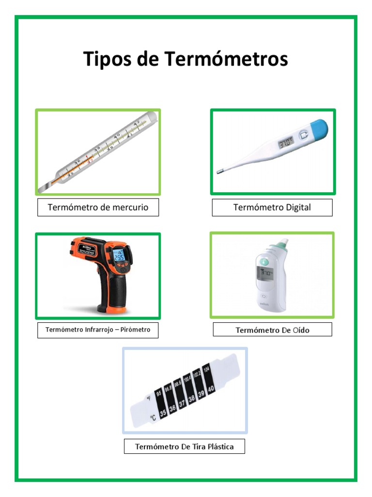 Tipos de Termómetros | PDF