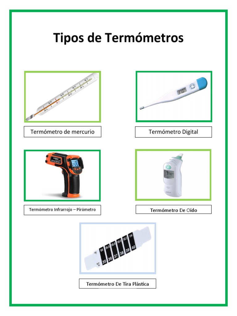 Tipos de Termómetros | PDF