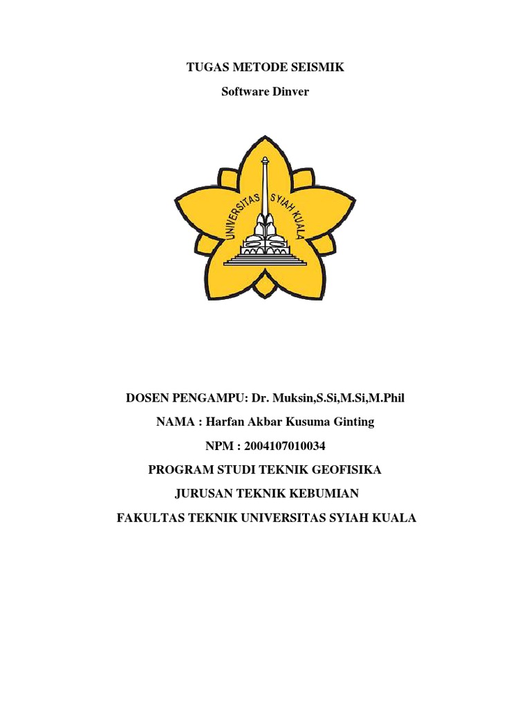 Pengolahan Data Software Dinver | PDF