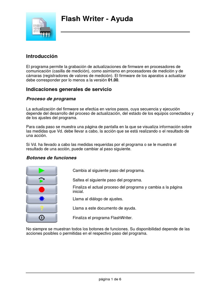 Flash Writer - Ayuda: Introducción | PDF