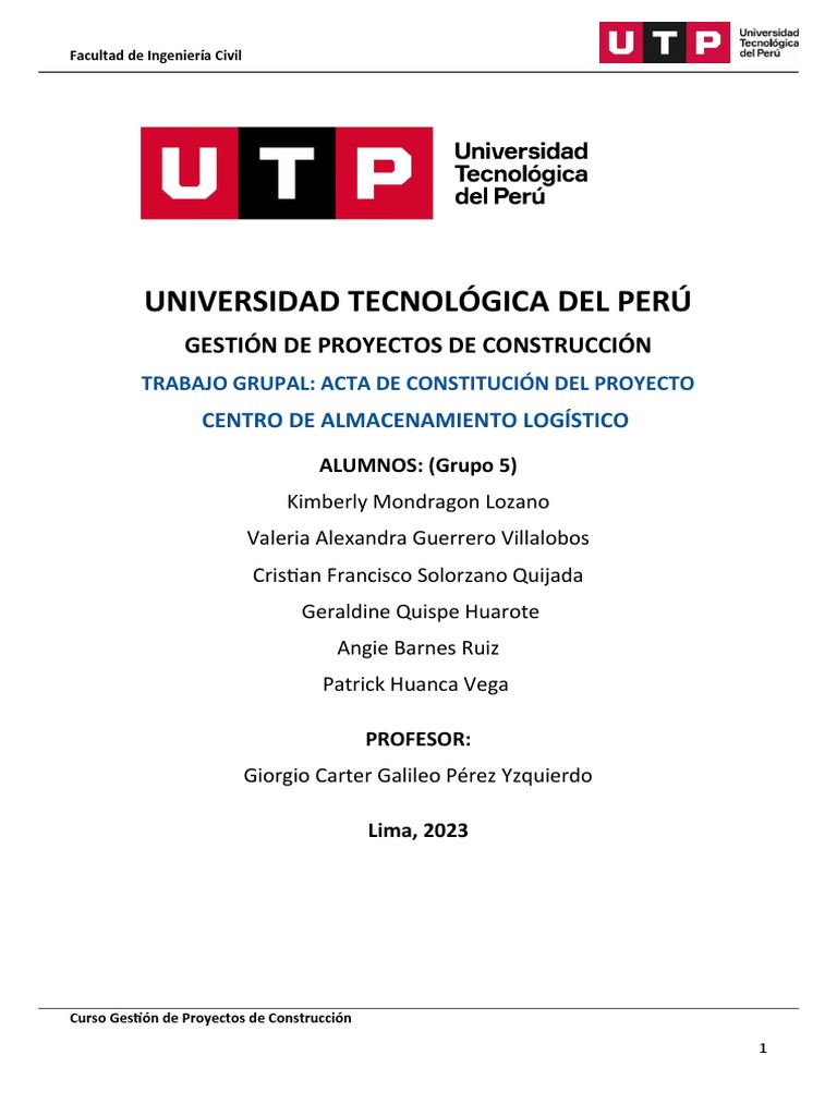 Avance Del Proyecto 1 | PDF