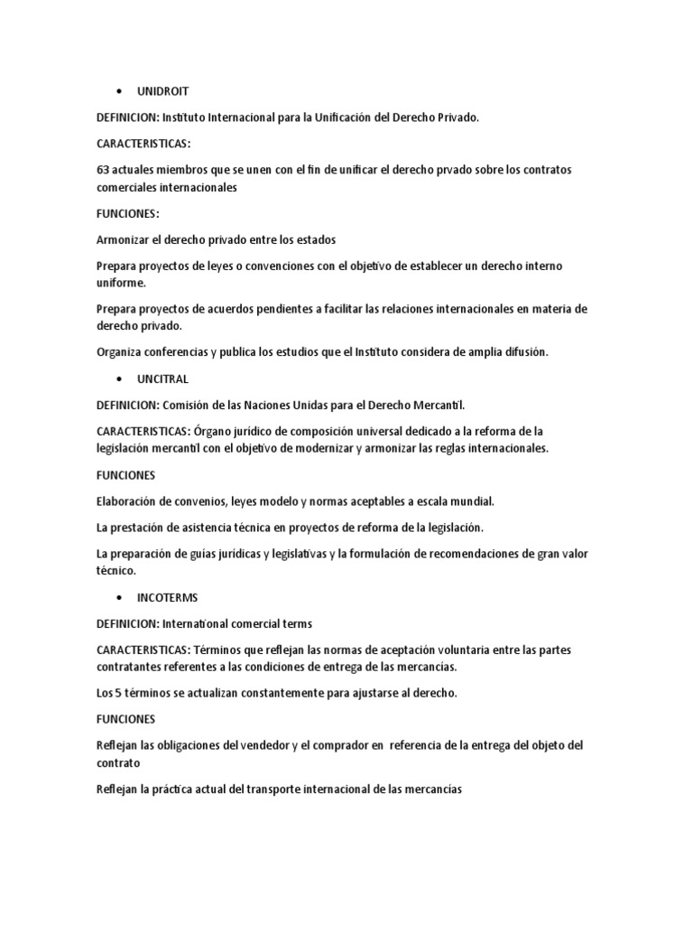 UNIDROIT | PDF | Negocios | Computadoras