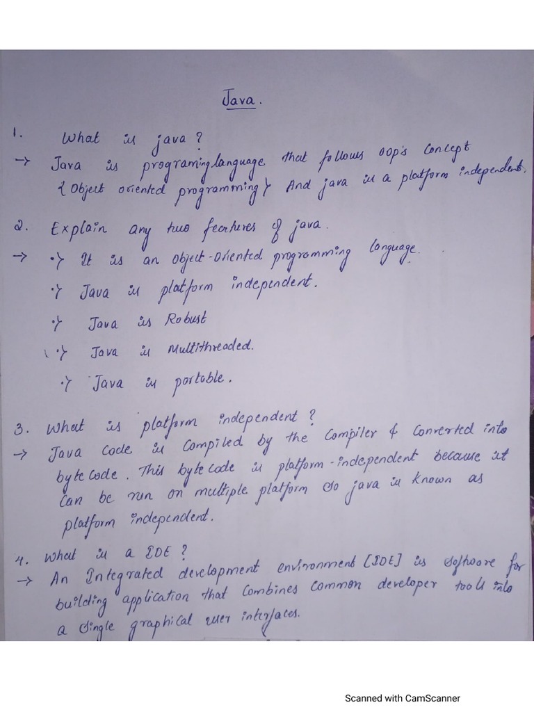 2nd Sem JAVA | PDF 2nd Sem JAVA | PDF