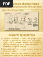 La Perspectiva Trimétrica Es Una Proyección Axonométrica | PDF