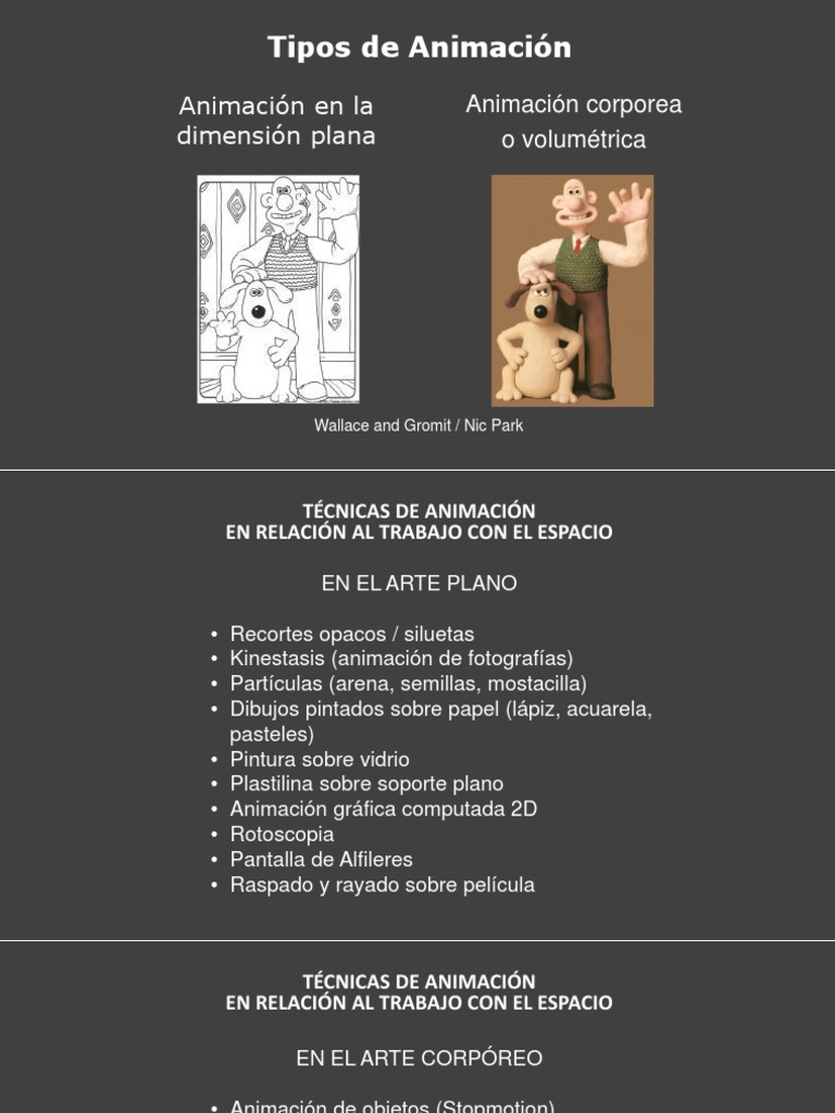 Técnicas de Animación: Guía Completa | PDF | Animación | Animación por ...
