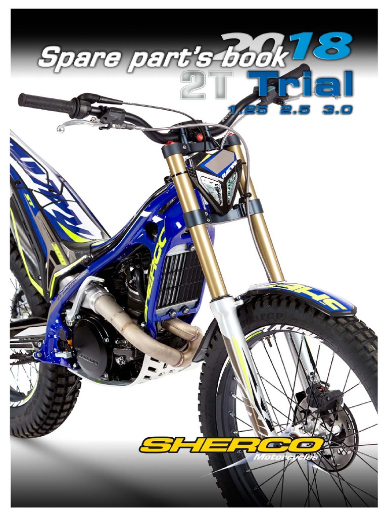 SHERCO 2018 Spare Book 125 250 300 ST | PDF | Mechanical Engineering ...