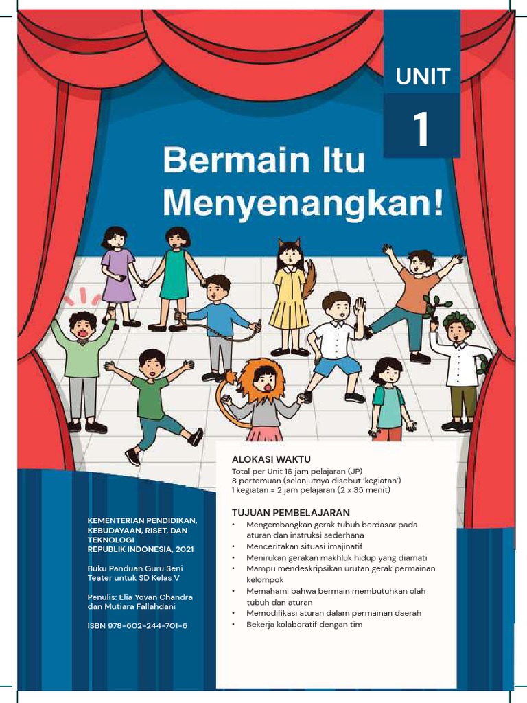 Buku Guru Seni Teater - SENI TEATER V | PDF