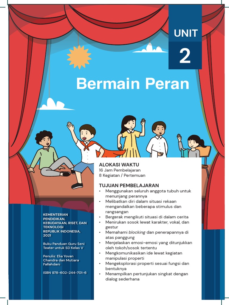 Buku Guru Seni Teater - SENI TEATER V | PDF