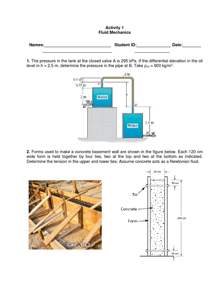 Taller 1 Hidrostática Pdf