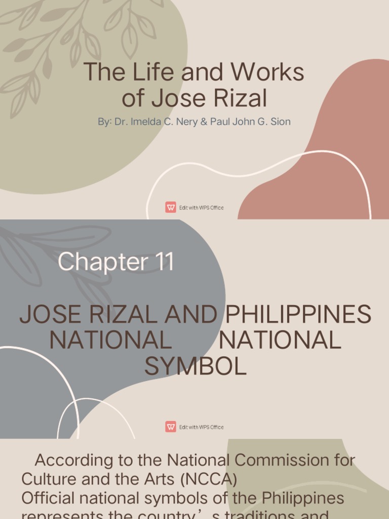 Chapter11 JoseRizalAndPhilippineNationalism NationalSymbol | PDF ...