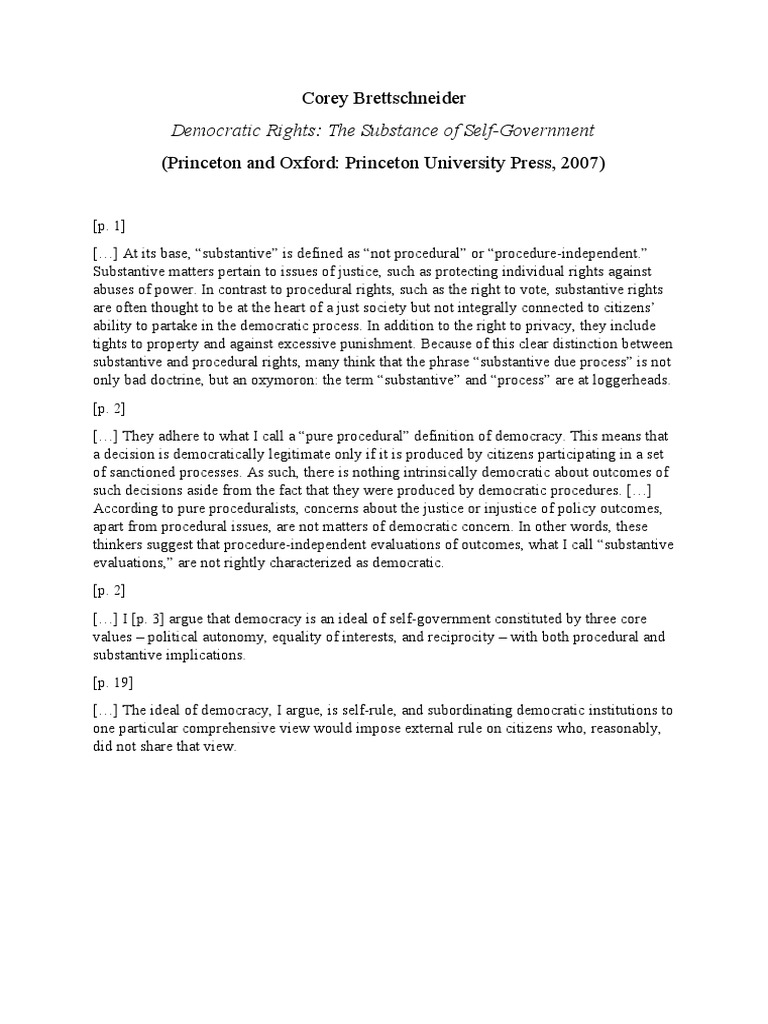 Corey Brettschneider | PDF