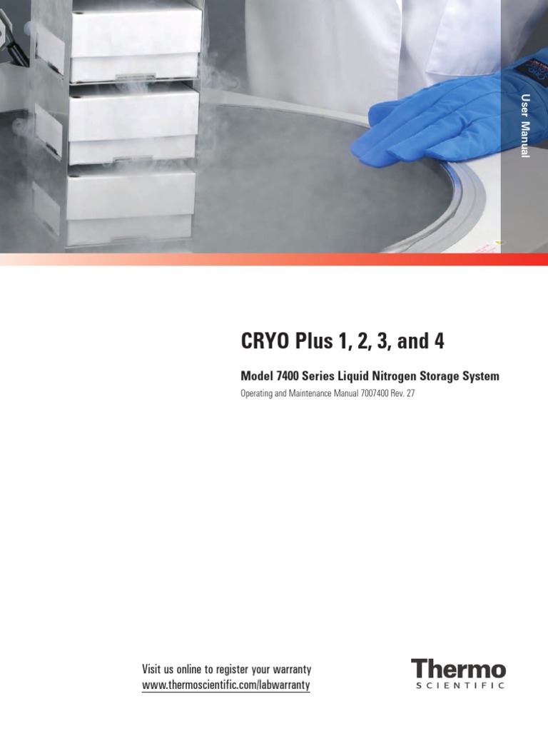 Cryo Plus Cryo Med Manual | PDF | Electrical Engineering | Manufactured ...