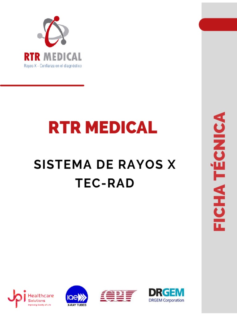 Ficha Técnica TEC-RAD Consola Columna Metálica | PDF | Rayo X ...
