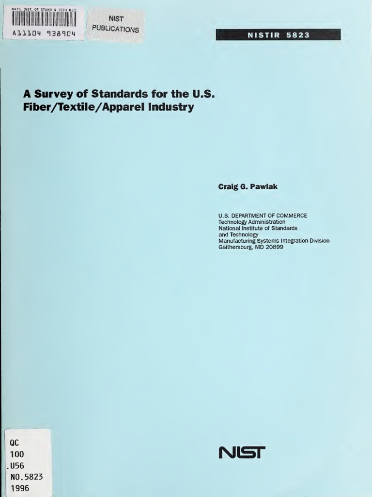 Survey: Standards | PDF | Textiles | Electronic Data Interchange