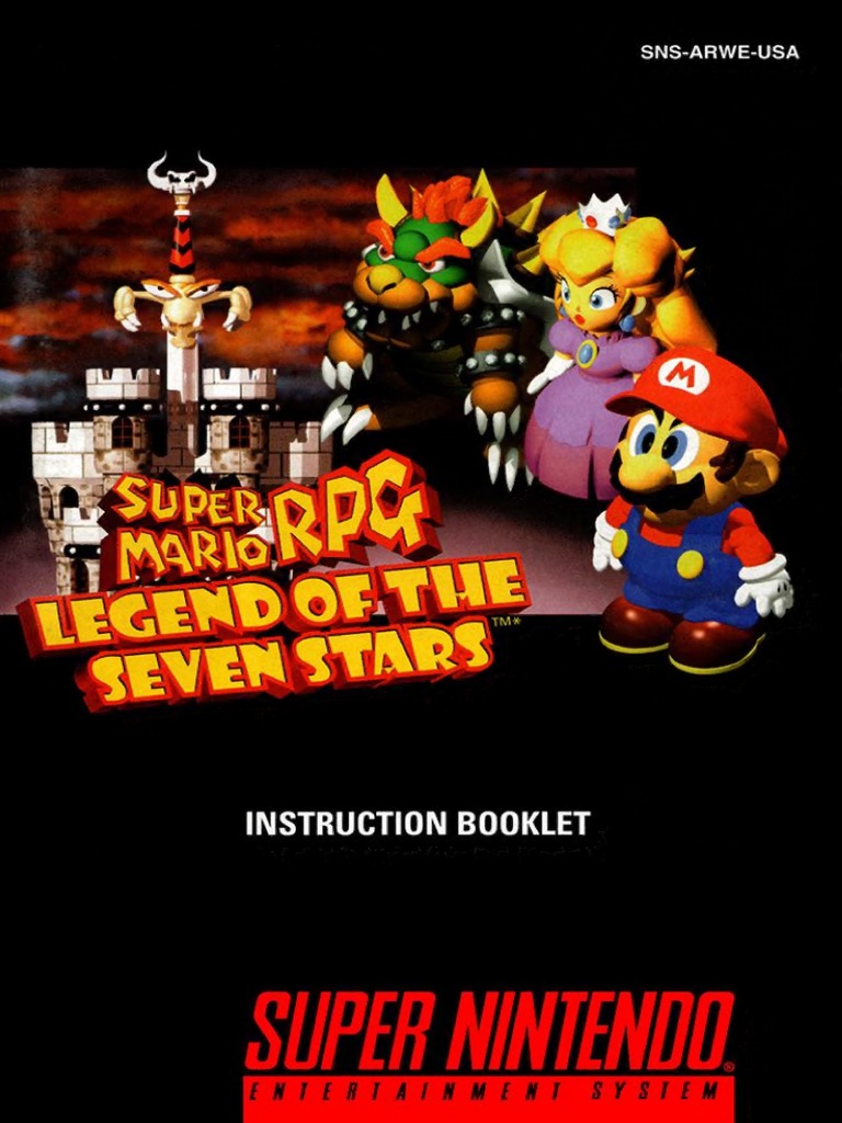 Super Nintendo: Instruction Booklet | PDF