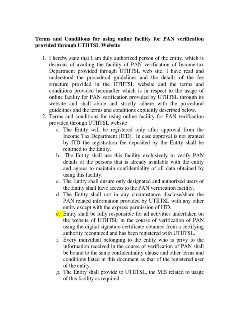 UTIITSL-PBV-Terms and Conditions | PDF | Arbitration | Justice