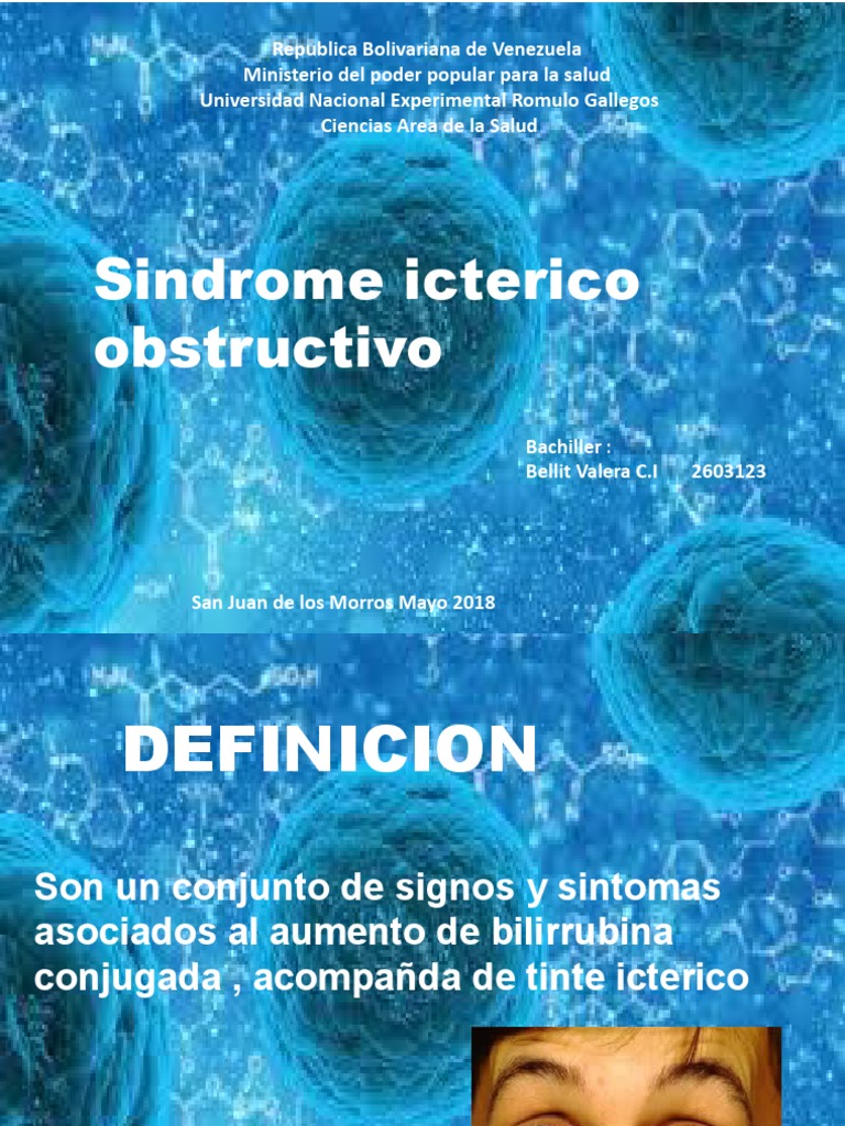 Sindrome icterico obstructivo | PDF | Enfermedades y trastornos humanos ...