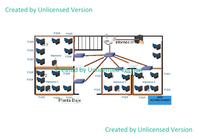 Mapa de Red PDF | PDF