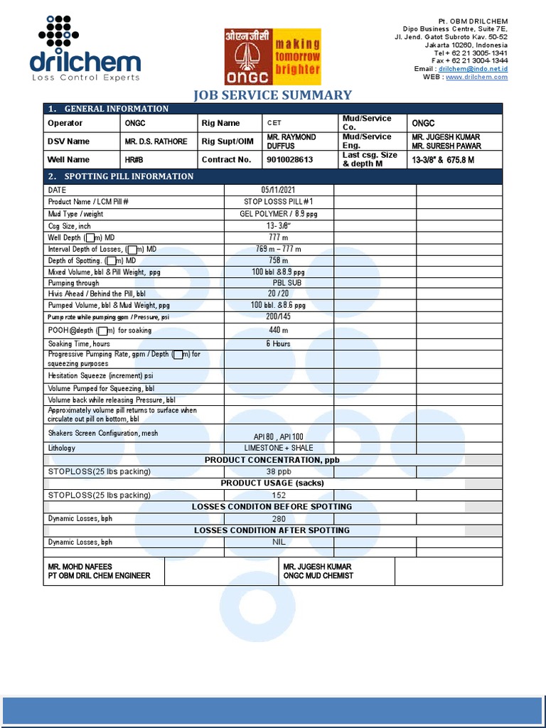 Stop Loss Report | PDF