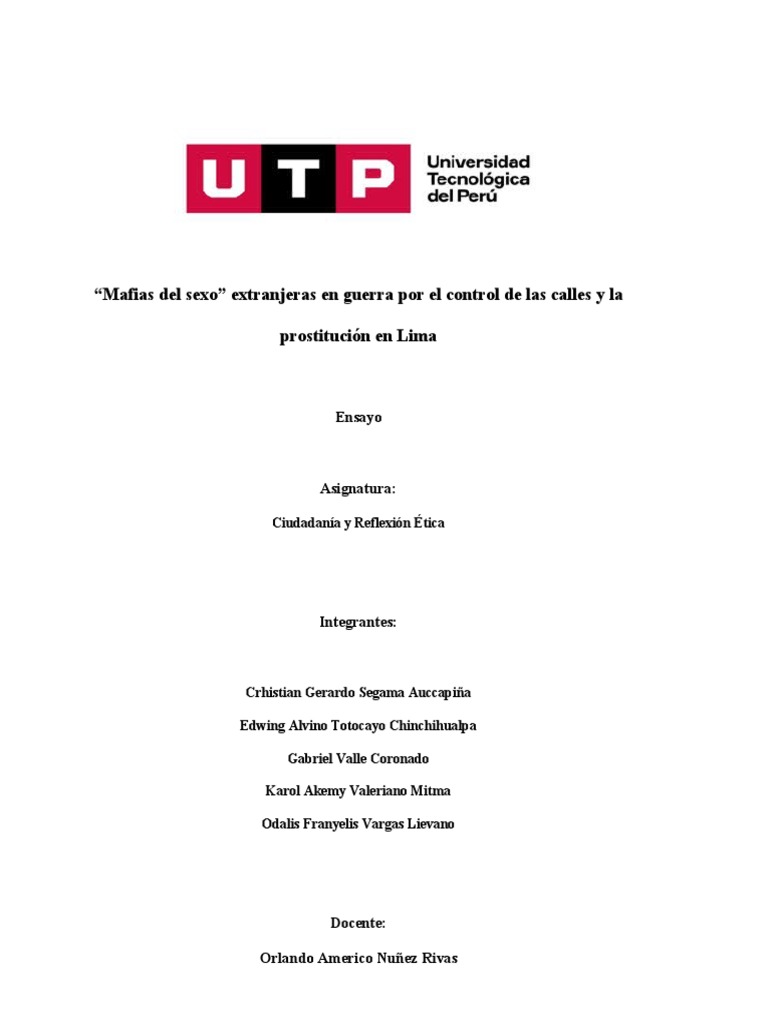 Consigna TA1 CGT 1 - Grupo9 | PDF | Prostitución