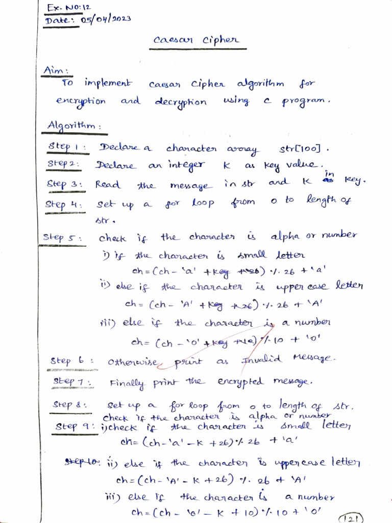 CN Lab Ex12 | PDF | Security | Computer Security