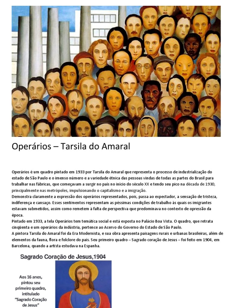 Os operários de Tarsila | PDF | Impressionismo | Revolução Industrial