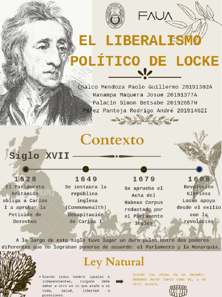 Liberalismo Político de Locke | PDF