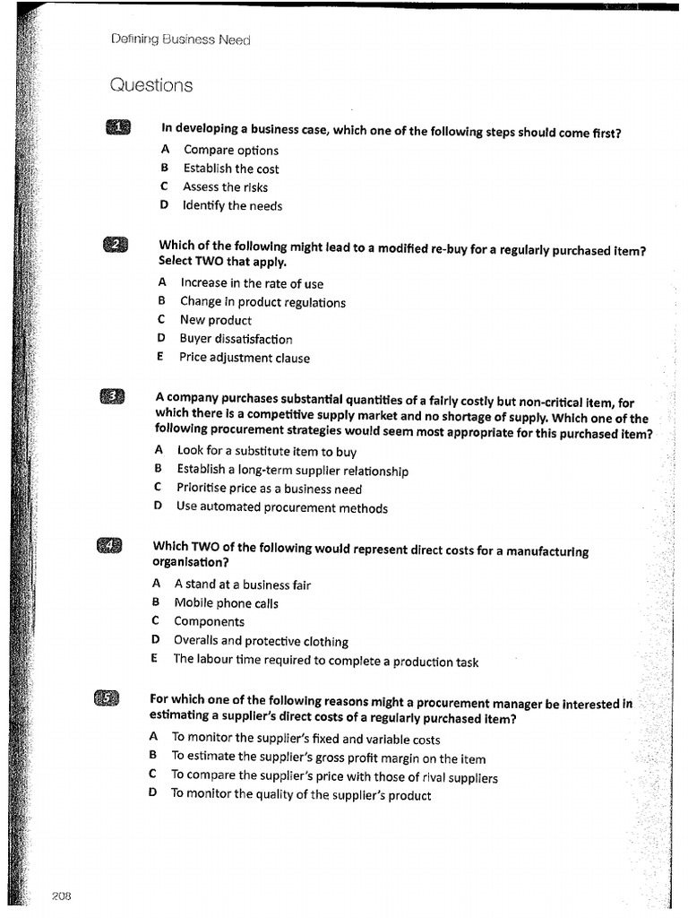 L4M2 - Mock Test | PDF