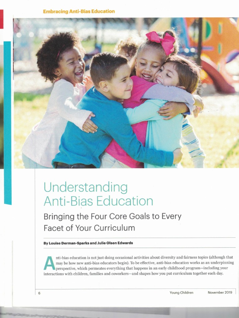 Understanding Anti-Bias Education | PDF
