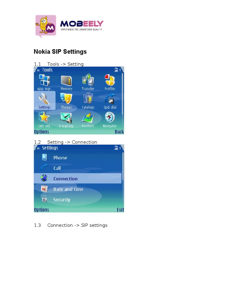 Nokia SIP Configuration Guide | PDF | Computers