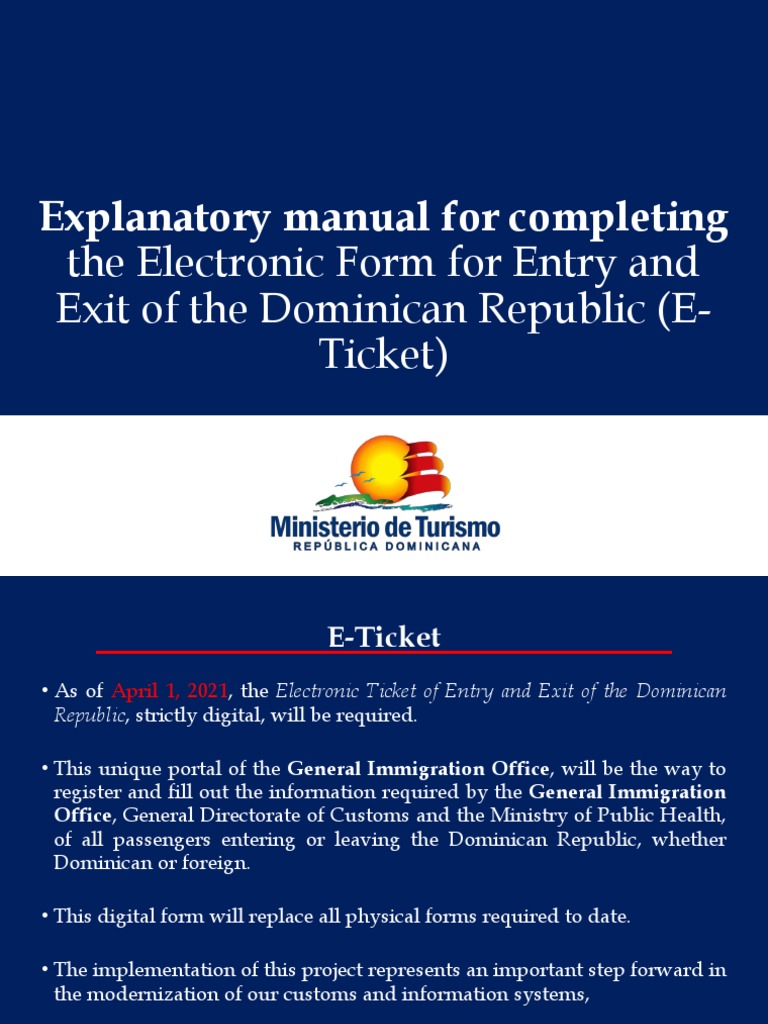 Manual E Ticket | PDF