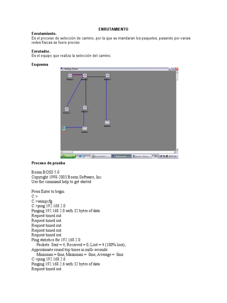 Informe Routers | PDF | Router (Computing) | Communications Protocols