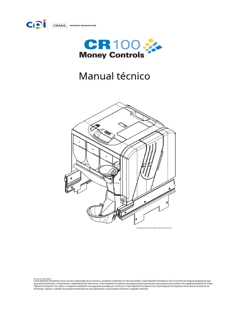 TSP193 CR100 Technical Manual V 1-08.en - Es | PDF | Tornillo | USB