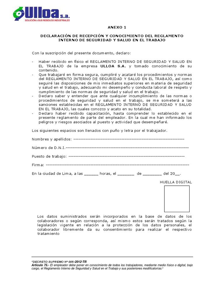 Cargo RISST | PDF | Regulación | Justicia