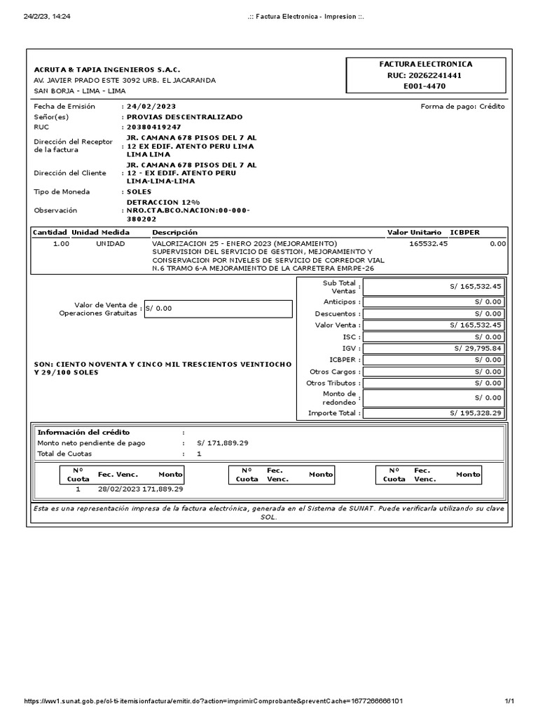 Anexos Valorizacion 25 Mejoramiento Supervision - Ener 2023 | PDF | Sistema de escritura japonesa