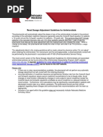 SHC ABX Dosing Guide | PDF | Candidiasis | Microbiology