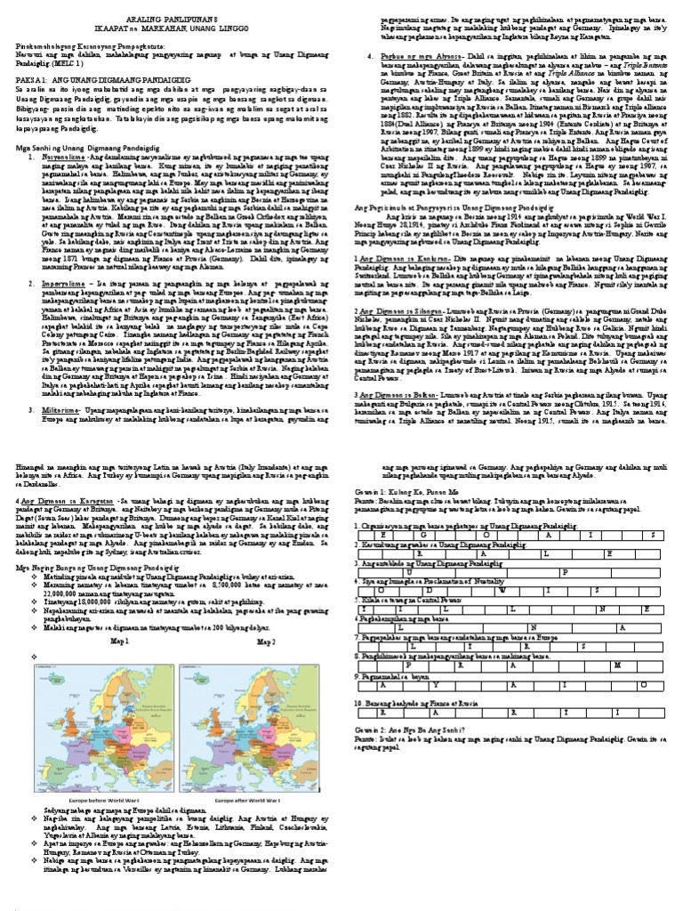 Quarter-4-AS-AP8-Week-1 | PDF