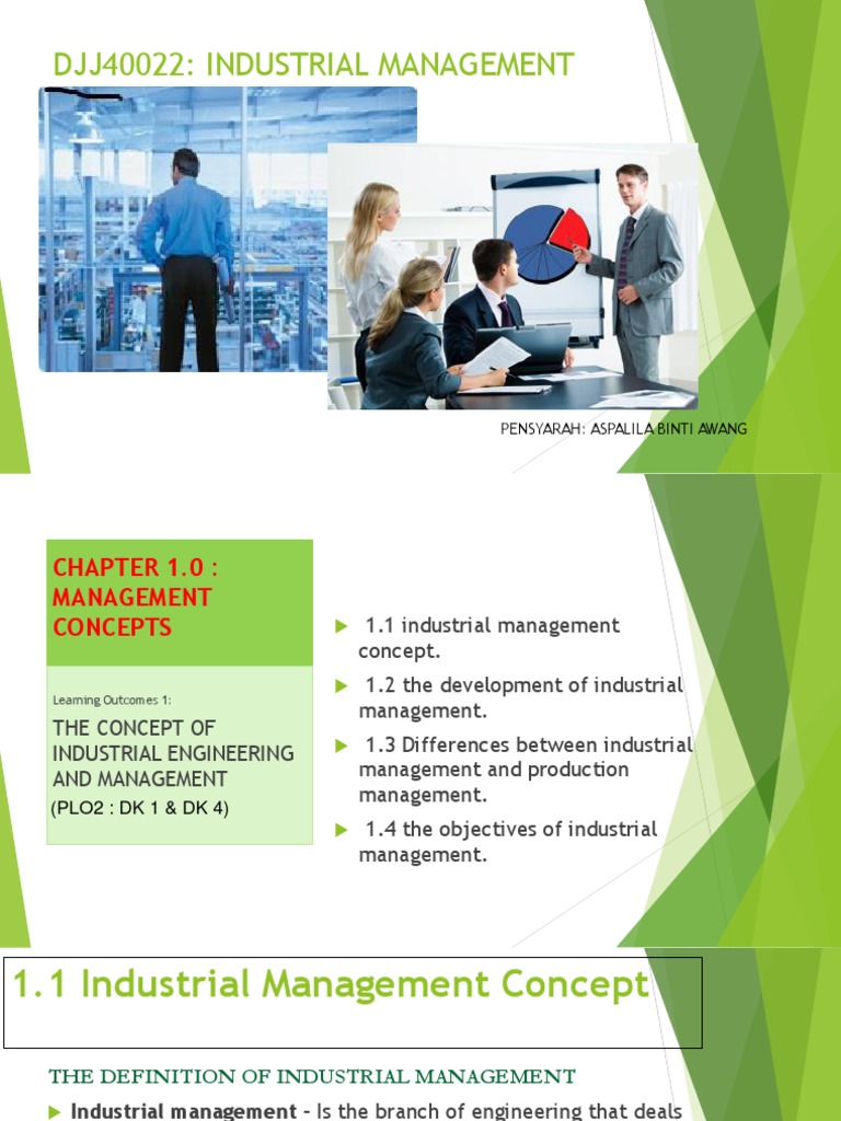 Industrial Management Concepts Guide | PDF