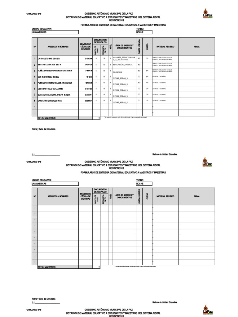 Formulario 2 Maestros FINAL | PDF | Costa Rica | Autenticación